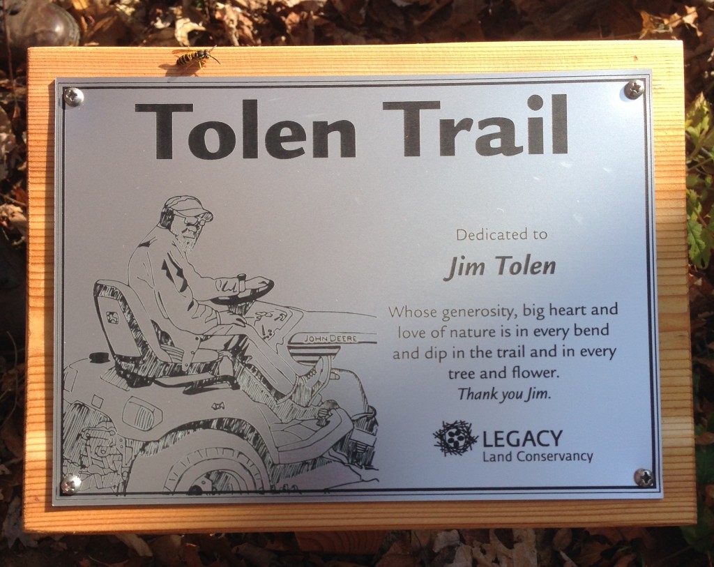 Announcing the Tolen Trail - Legacy Land Conservancy | Ann Arbor, MI